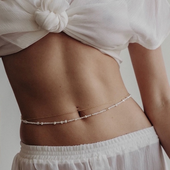 BYCHARI | Jewelry | Brittany Belly Chain | Poshmark